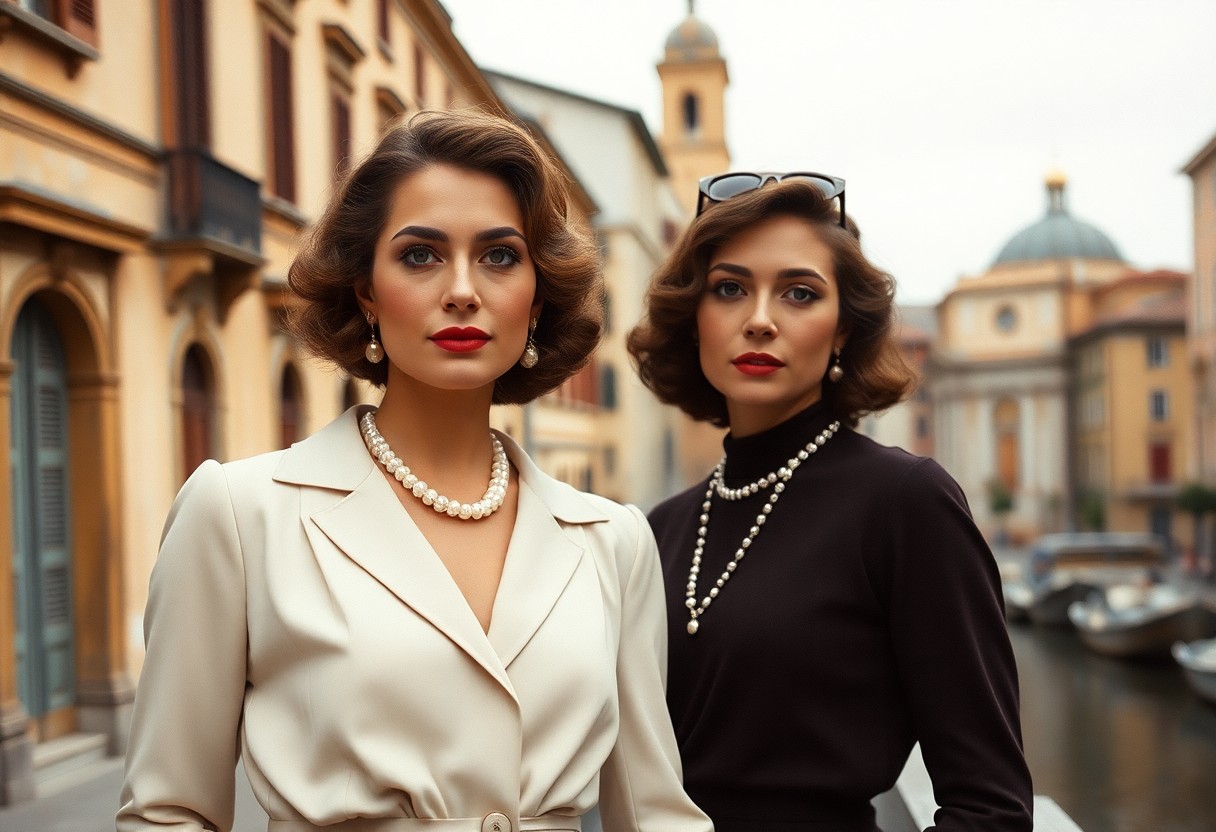 Donne simbolo dell'eleganza italiana nel '900